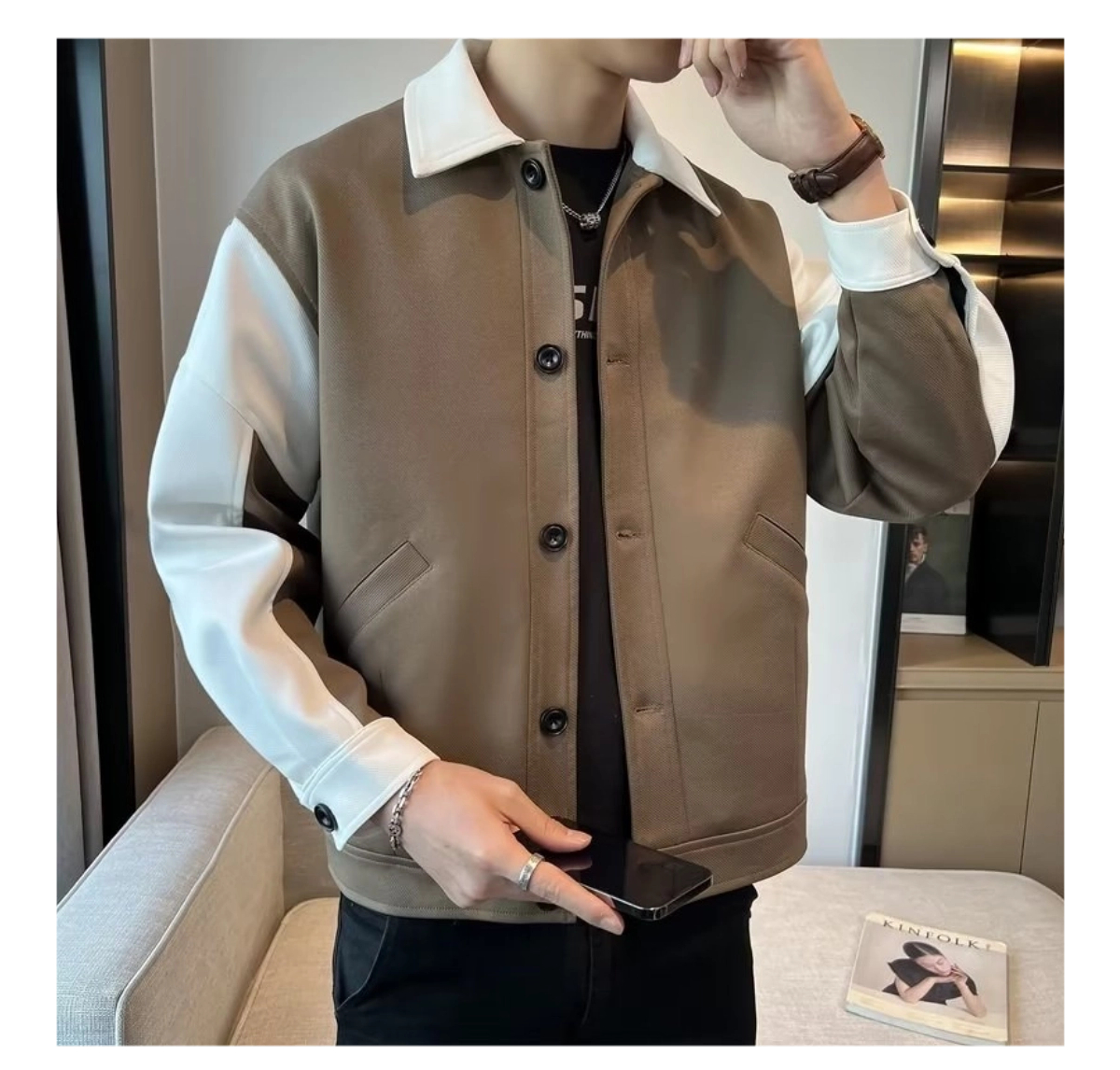2025 New Trend Loose And Simple Korean Style Fashionable Jacket ...