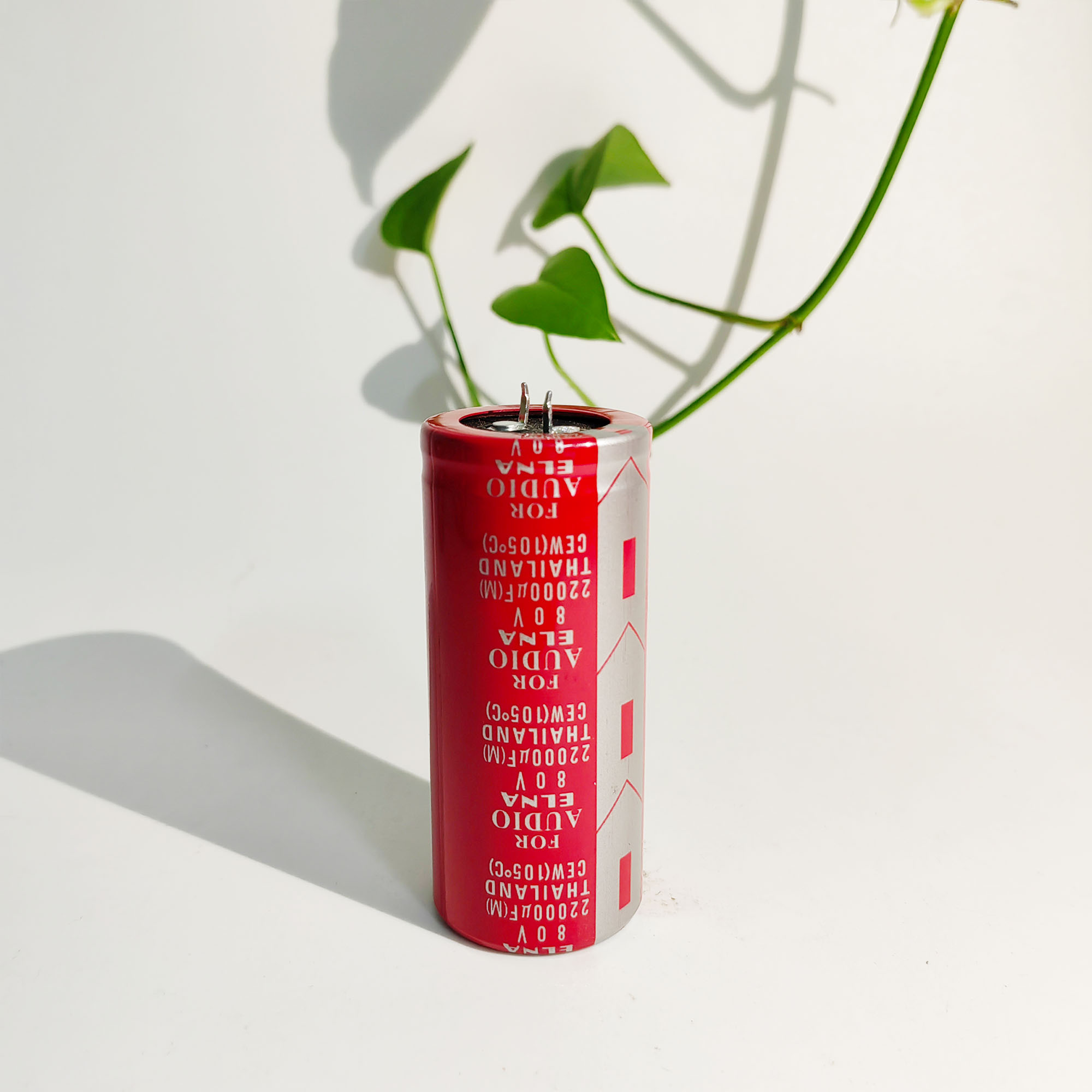 Red ENLA Electrolytic Capacitor 1,0000UF 15,000uf 22000UF 50v 63V 80V ...