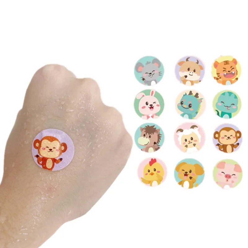 120Pcs/Box Kids Wound Bandage Disposable Mini Cartoon Baby Wound ...