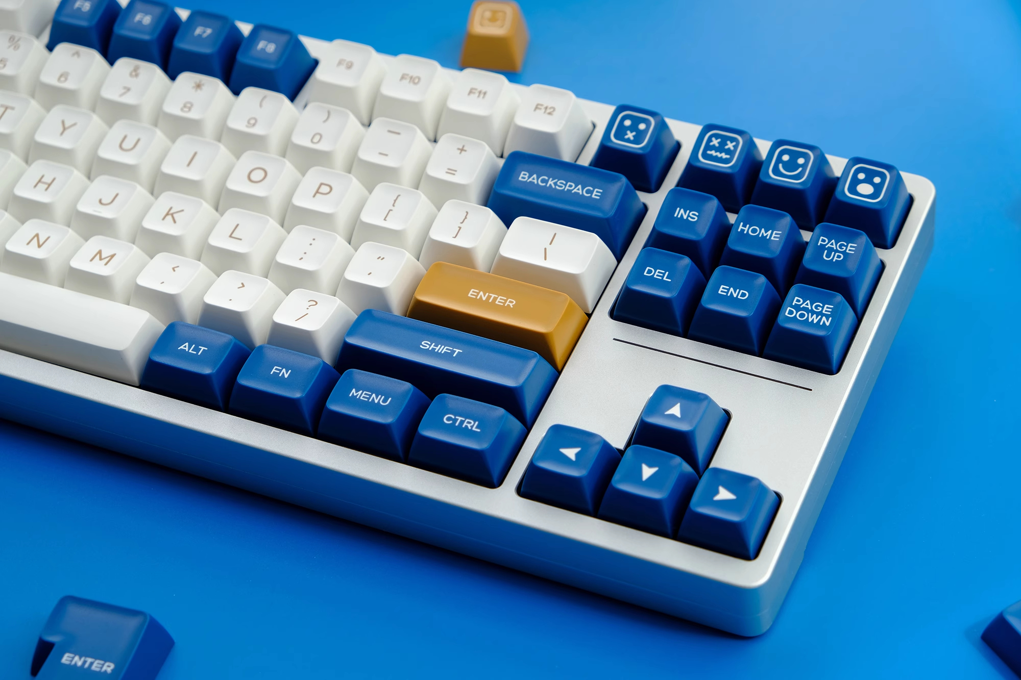 GMK Sock Keycaps 154 Key PBT Double Shot QXA Profile Keycaps Set for ...