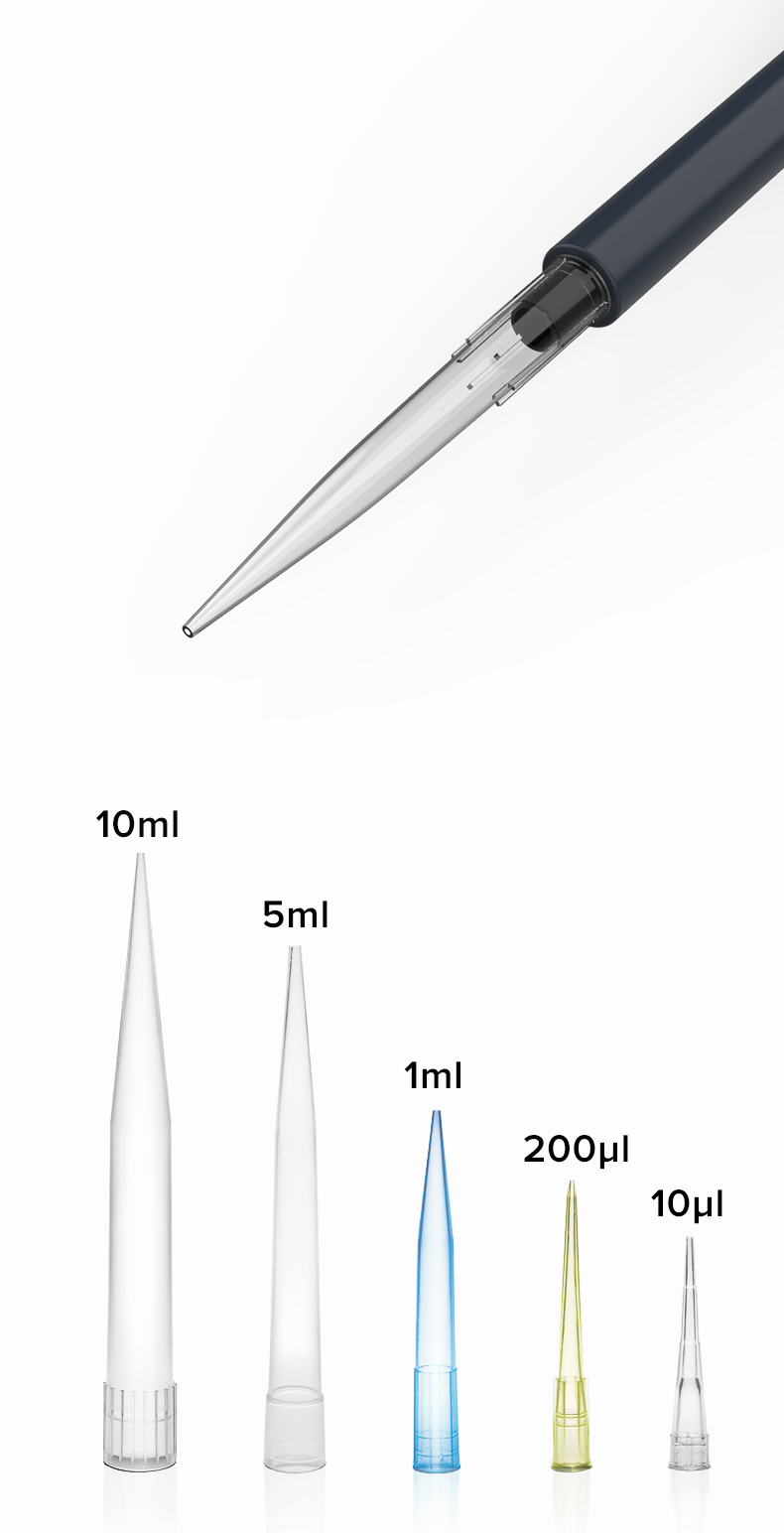 JOANLAB Pipette Tips Micropipette Disposable Plastic Pipette Tip (10ul ...