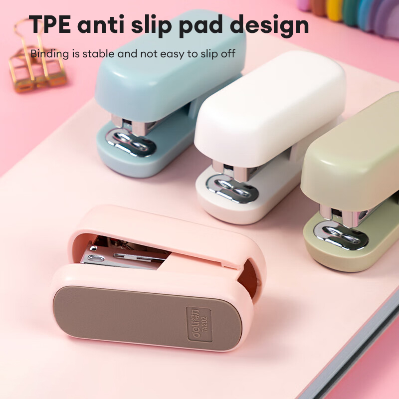 Deli TA202 Mini Portable Convenient Stapler | Shopee Philippines