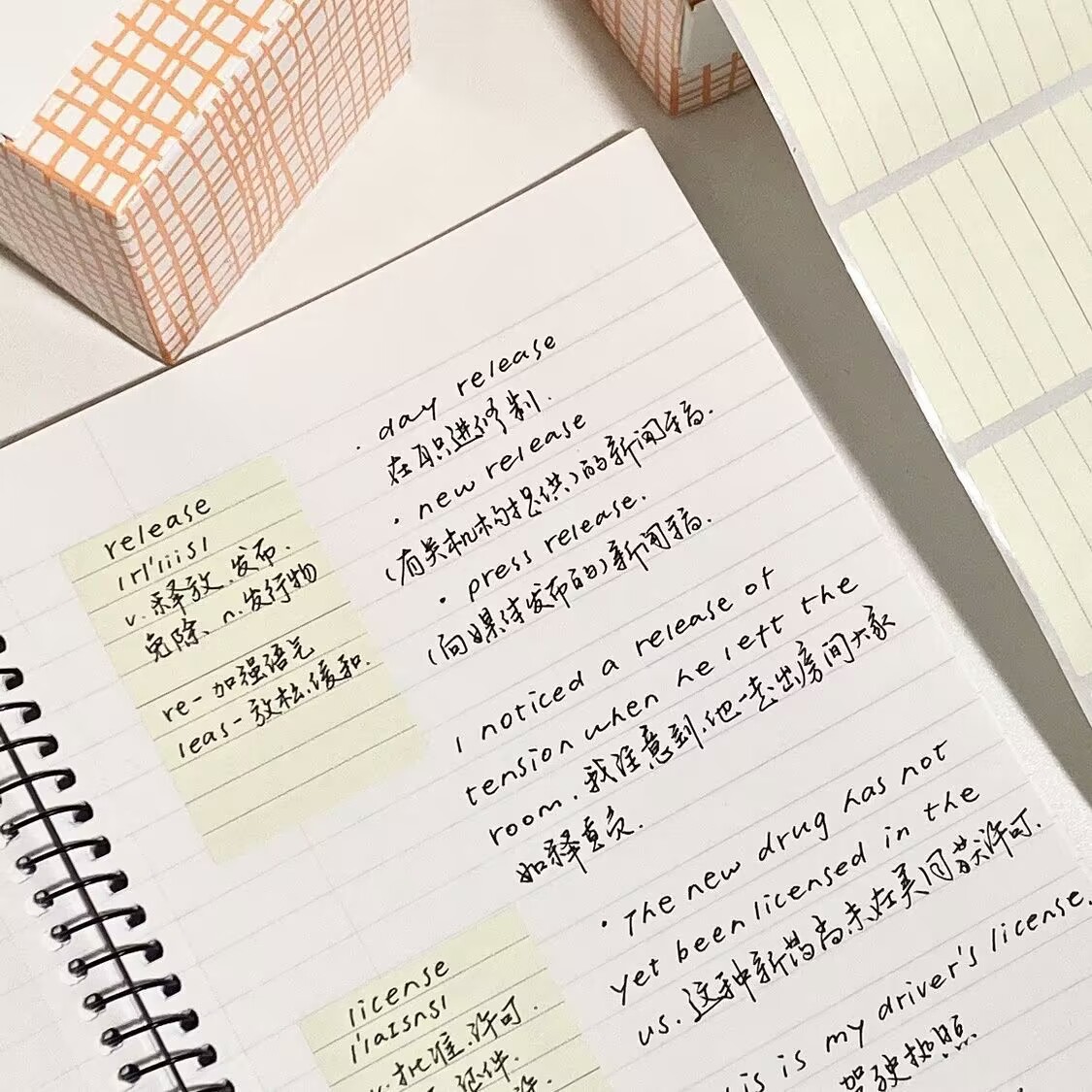 Ohaya Think something Irregular Pull-out Sticky Notes Key Partition ...