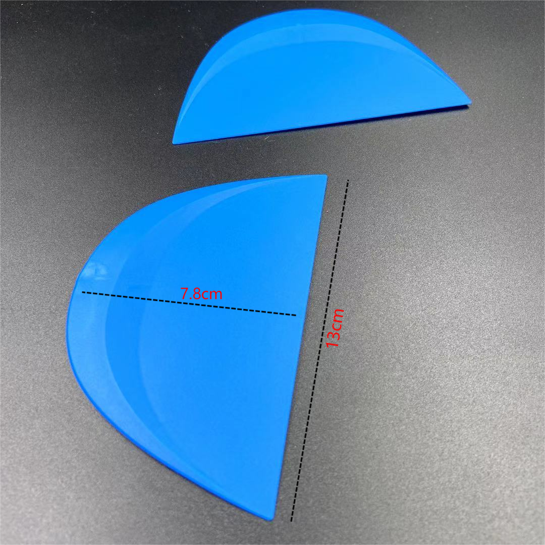 KTM 5pcs Half Moon Shape Vinyl Squeegee Carbon Fiber Film Vinyl Car ...