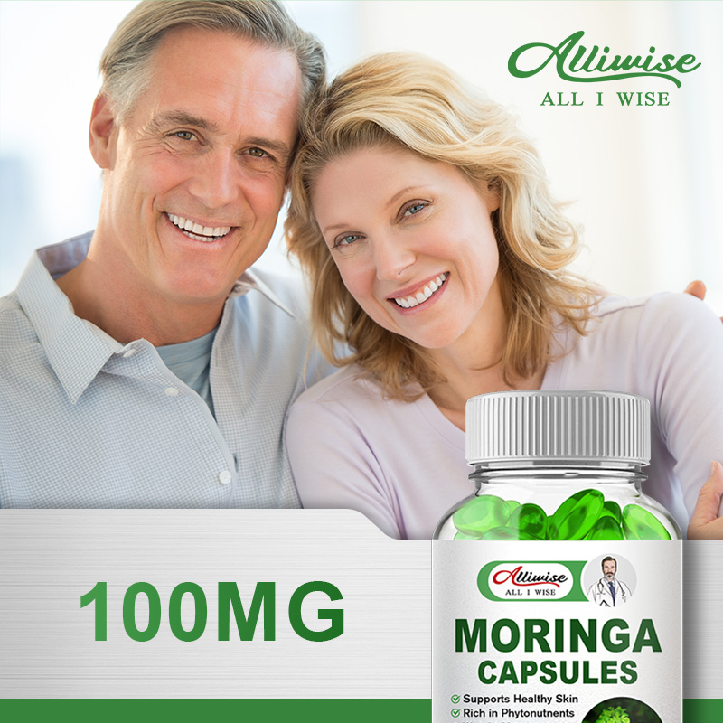 Alliwise Moringa Capsules Original Moringa Leaves Capsule Vitamins ...