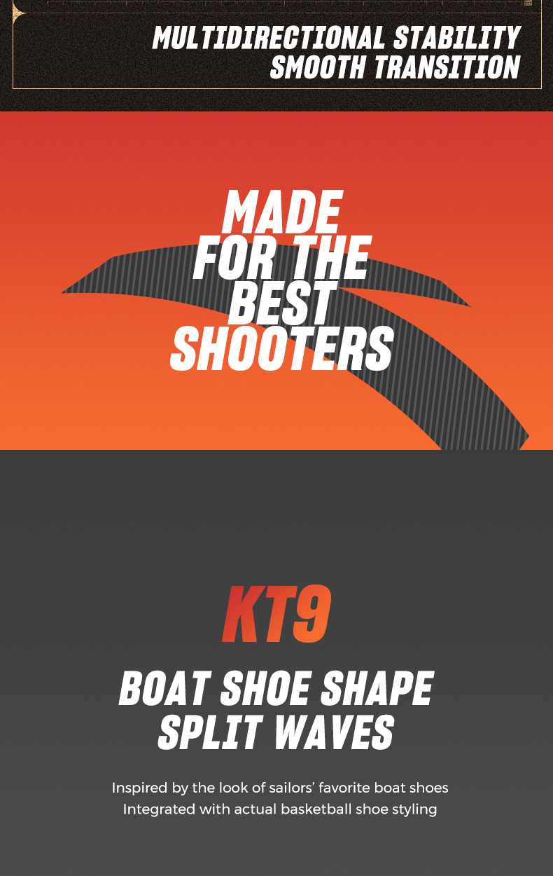 ANTA Men KT9 Klay Thompson Basketball Shoes Shock Absorption Combat Cushion Durable 112341101-4 ...