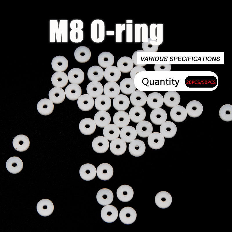 20pcs/50pcs/set PCP Pneumatics M10 M8 PTFE O-Ring Gasket Air Seal ...
