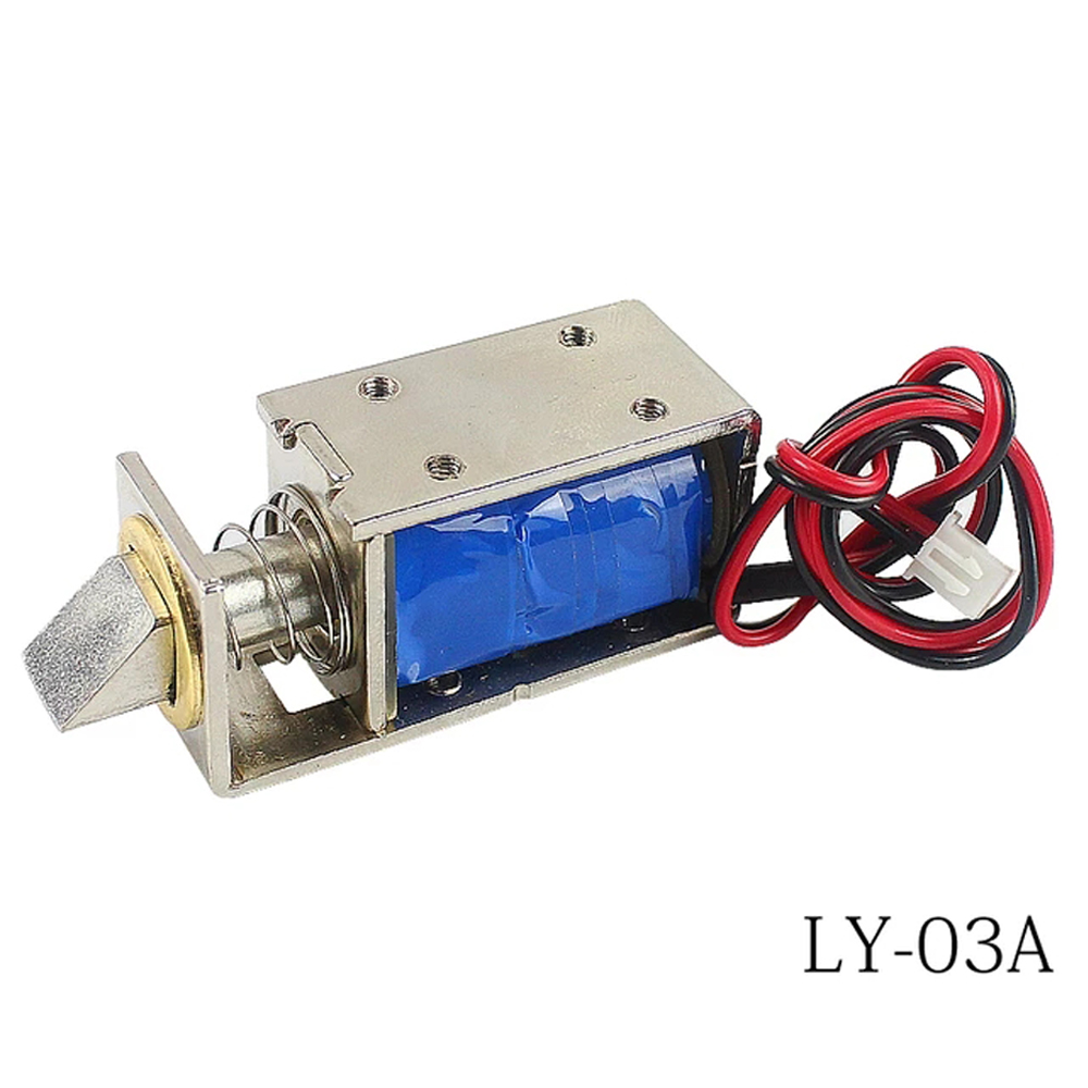 Electric control lock DC12V electronic lock door lock solenoid coil ...