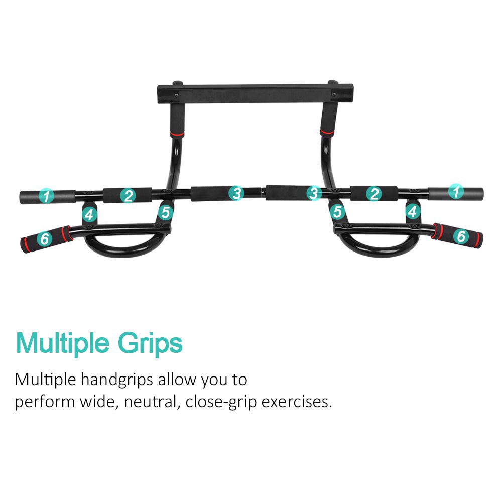 Pull Up Bar Chin-Up Bar Heavy Duty Pull Up Bar Wall Mounted Pull Up ...