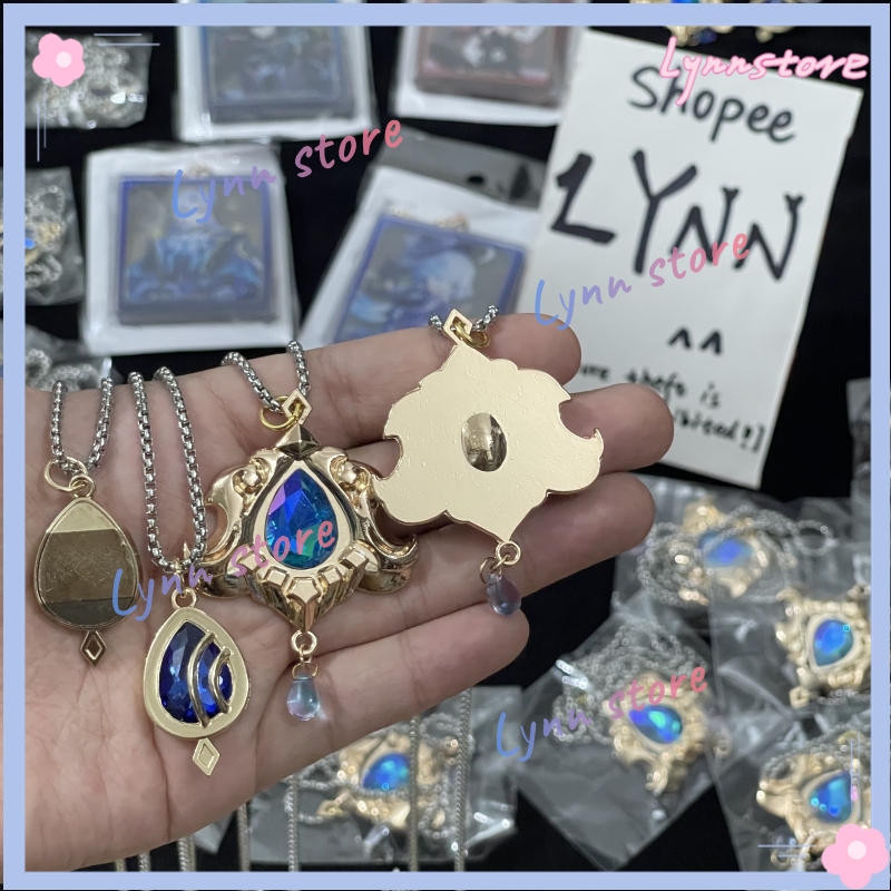 Genshin Impact Necklace FFontaine Water God Furina/Neuvillette Vision Necklace Furina ...