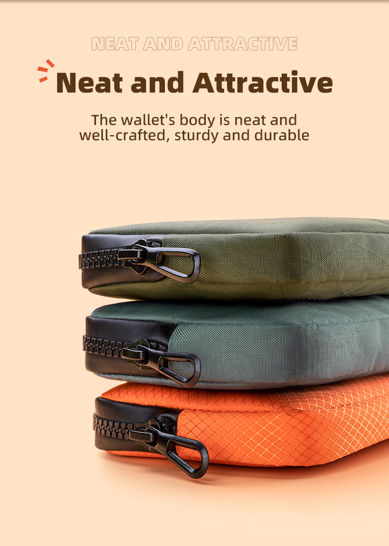 【PH Delivery】ROCKBROS Multi-function Wallet Men's Women's Key Headphones Portable Card Pack ...