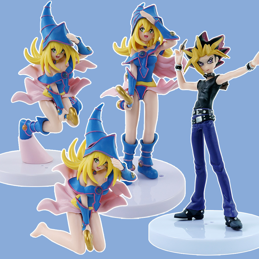 1Pcs 12-17cm Anime Yu-Gi-Oh! Figure Yugi Muto Seto Kaiba Joey Wheeler ...