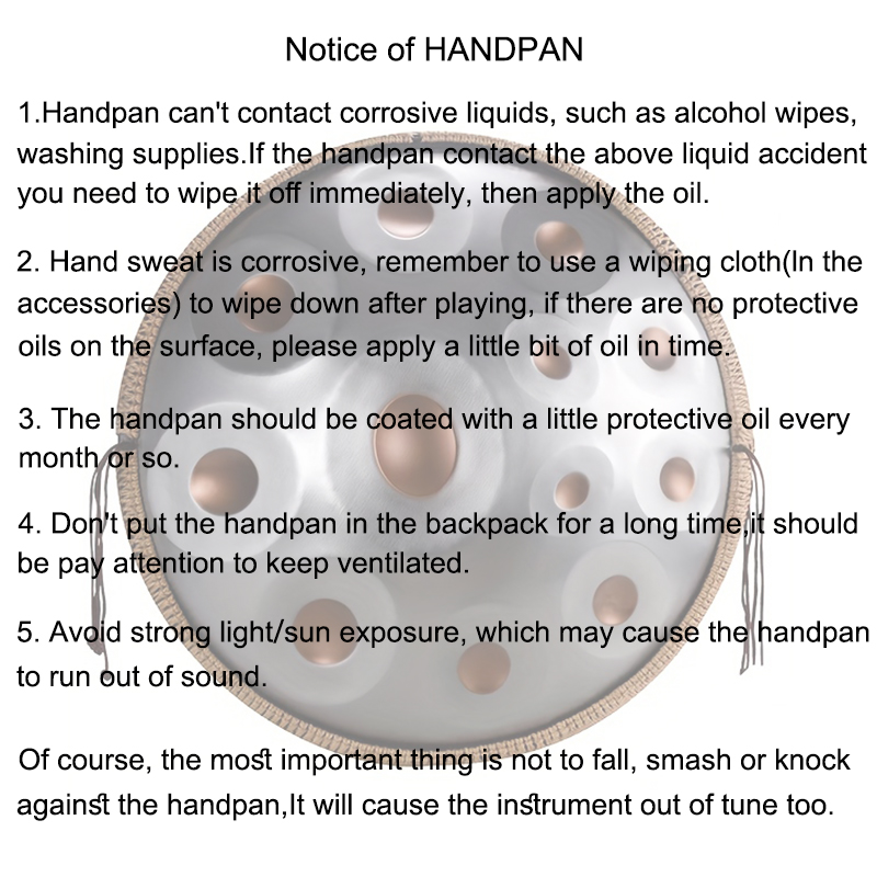 22 inch 9-tone 10-tone 12-tone handpan authentic hand drum ...