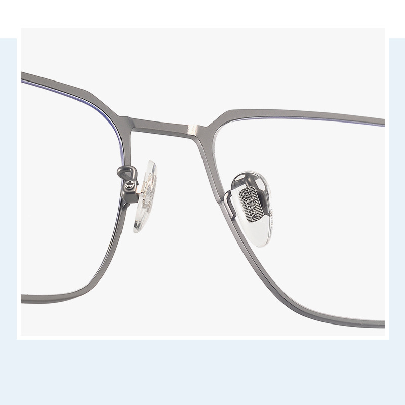 Eyeglasses Frames Ultralight Pure Titanium Eyeglasses with Prescription ...