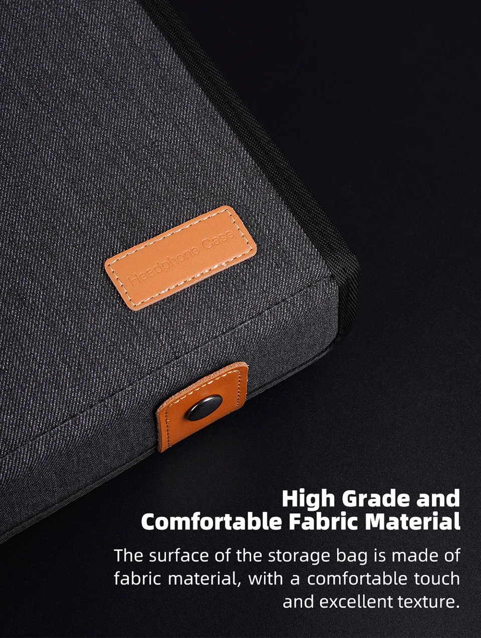 4 Sizes Fabric Versatile Digital Storage Bag Removable Compartments Box ...