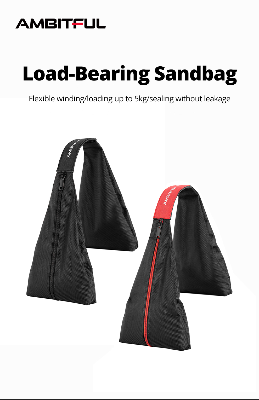 AMBITFUL Sandbag Oxford Sandbag Max load 5KG For Photography Studio ...