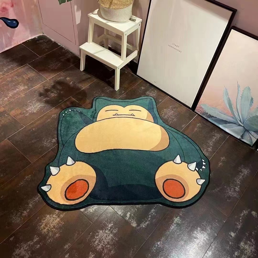 Pokémon carpet Pikachu anime modeling children's bedroom carpet Cartoon ...