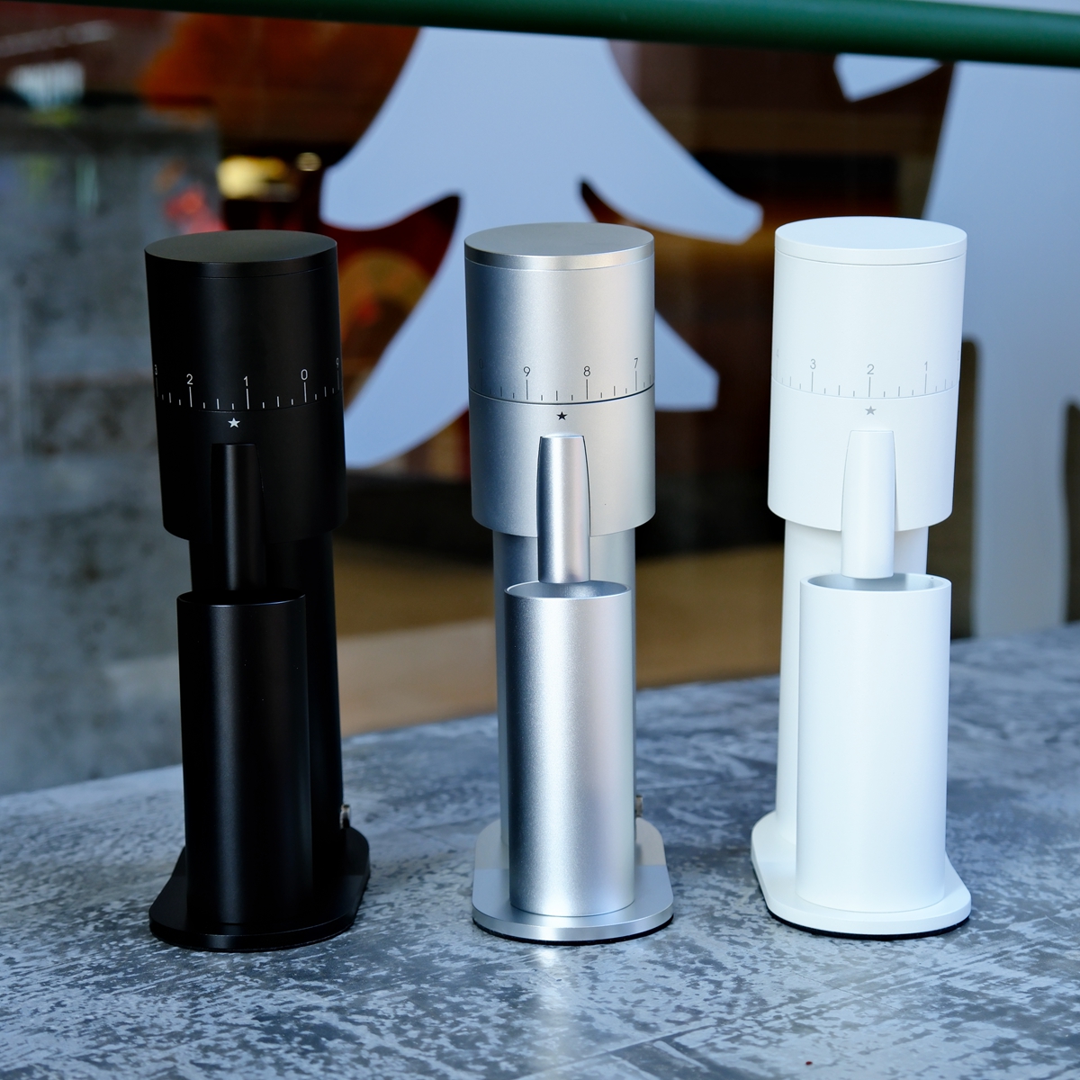 MISCHIEF Mini Electric Coffee Grinder Infinite Grind Adjustment, C40 ...