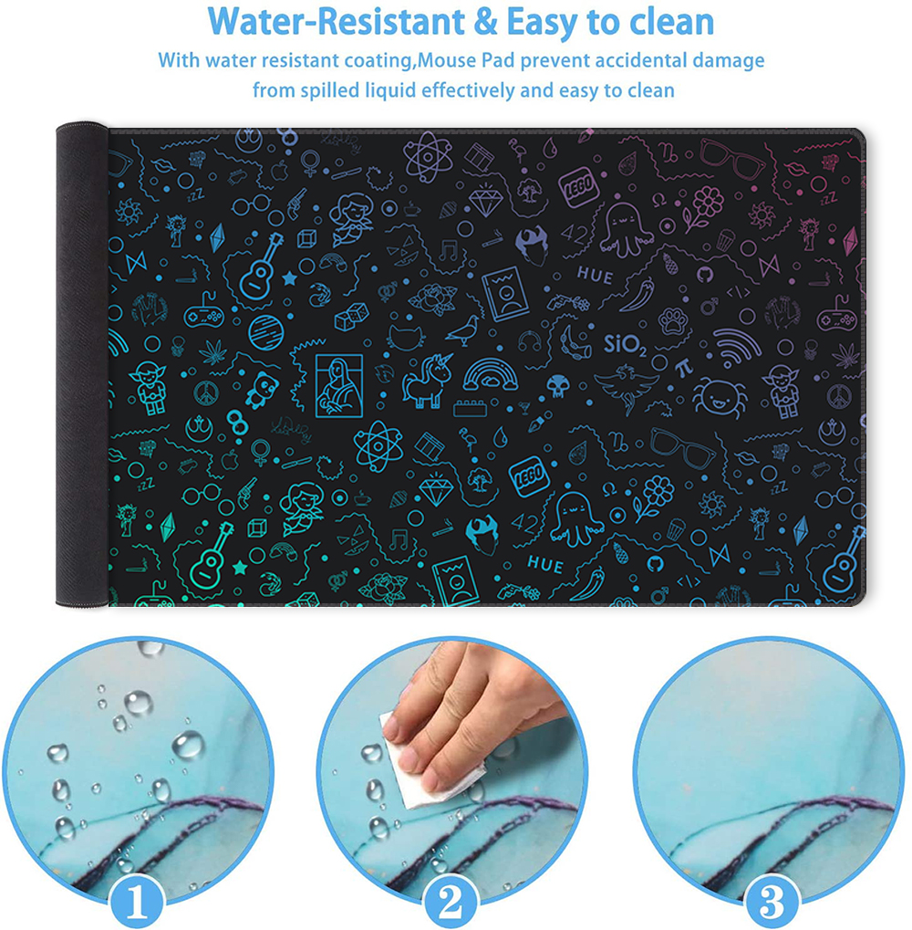 Graffiti Mouse Pad Draw Extended Mousepad Rubber Mouse Pad Mousepad Mat ...