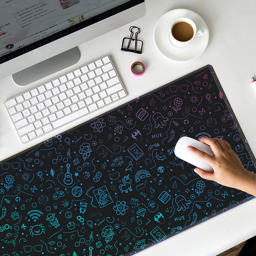 Graffiti Mouse Pad Draw Extended Mousepad Rubber Mouse Pad Mousepad Mat ...