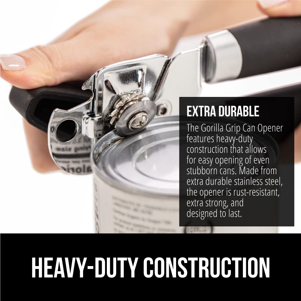 Heavy Duty Stainless Steel Smooth Edge Manual Hand Held Can Opener With ...