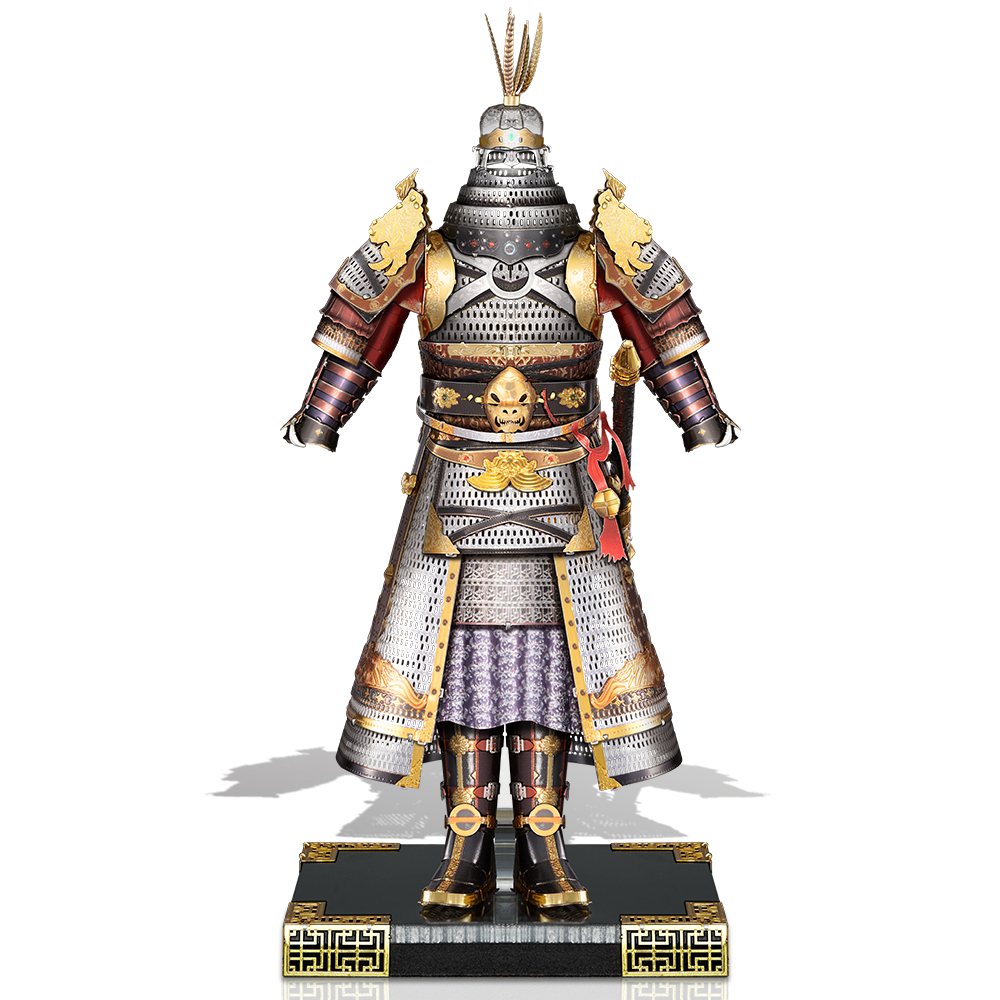 Piececool 3D Metal Puzzles Mecha Model Kits Chinese Tang Dynasty Armor ...
