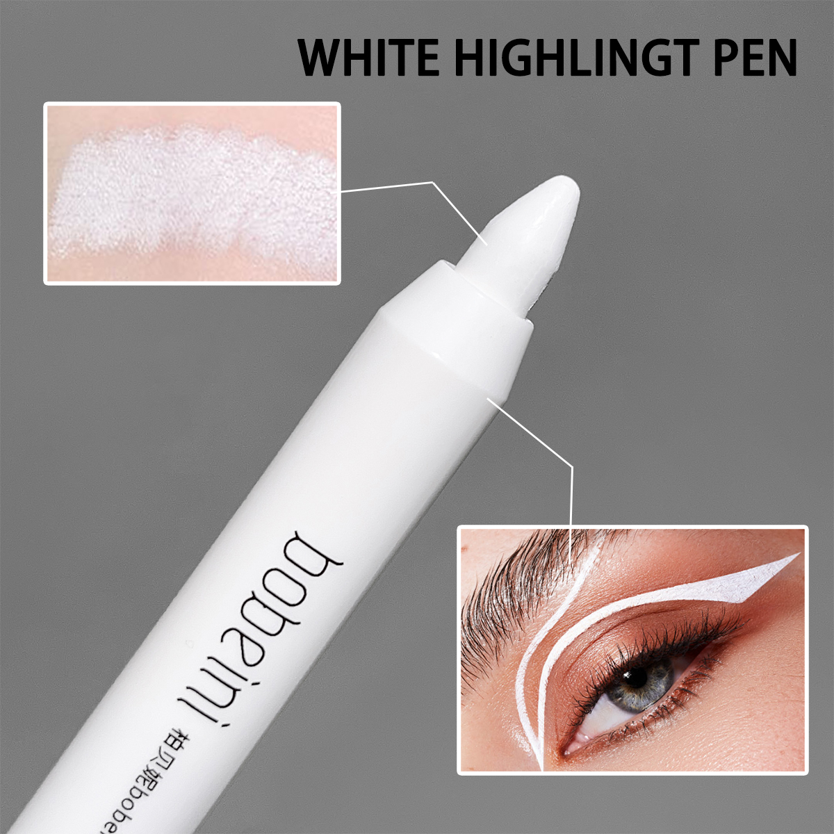 Eye Shadow Pen Lying Silkworm Pen Double-Headed Eyeshadow Stick Non ...