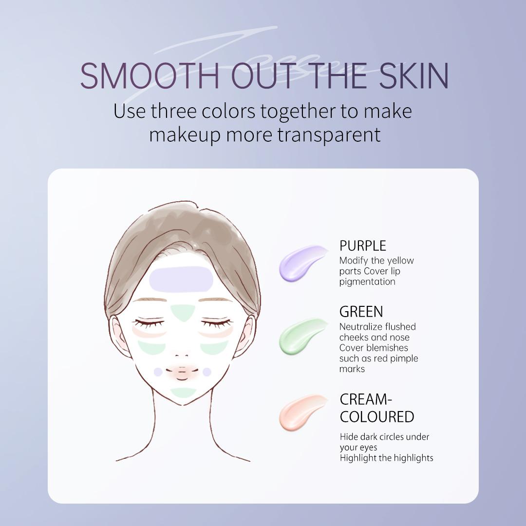 ZEESEA Primer Sunscreen Spf 50 Pa++++ Oil-Free Lightweight Brightening ...