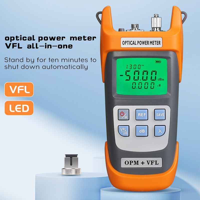 COMPTYCO orange AUA-G510B 3-in-1 optical power meter red light source ...