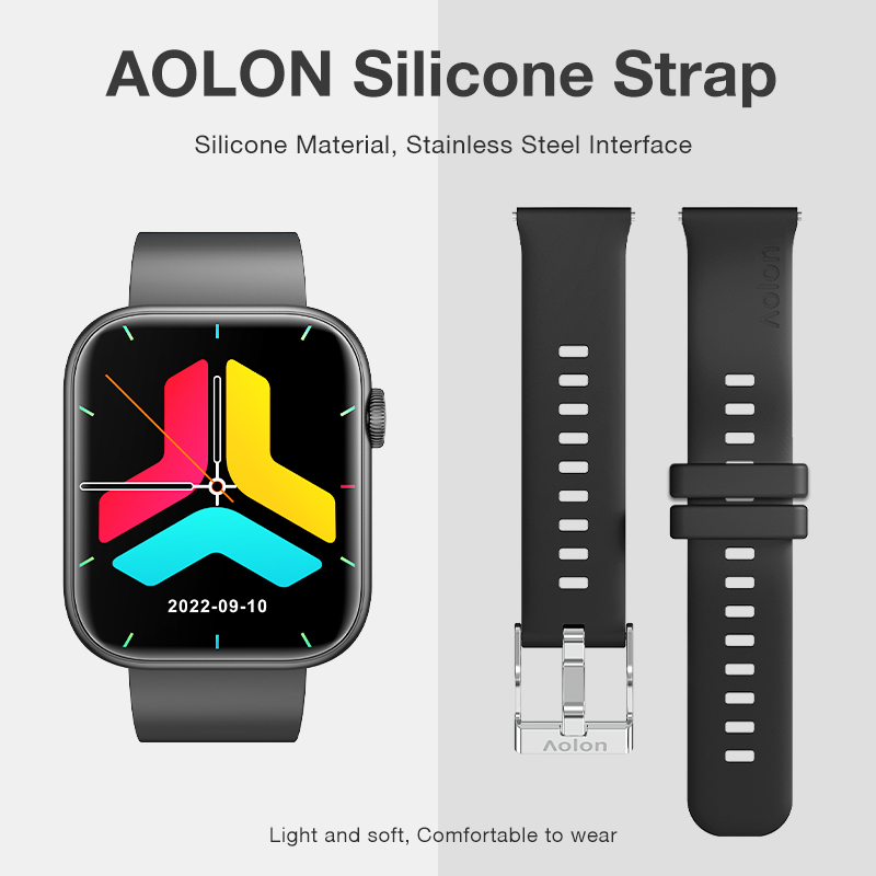 Aolon 22mm Smartwatch Watch Strap For GTS2024/Mars R3/Curve/GT5Pro ...