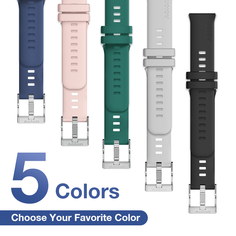 Aolon 22mm Smartwatch Watch Strap For GTS2024/Mars R3/Curve/GT5Pro ...