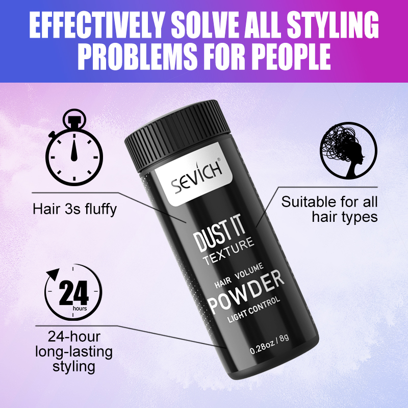 SEVICH Hair Powder For Man Styling Refreshing Fluffy Powder 8g | Shopee ...