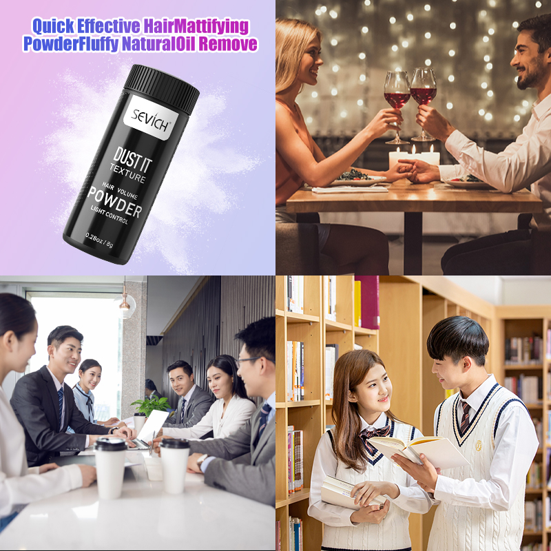 SEVICH Hair Powder For Man Styling Refreshing Fluffy Powder 8g | Shopee ...