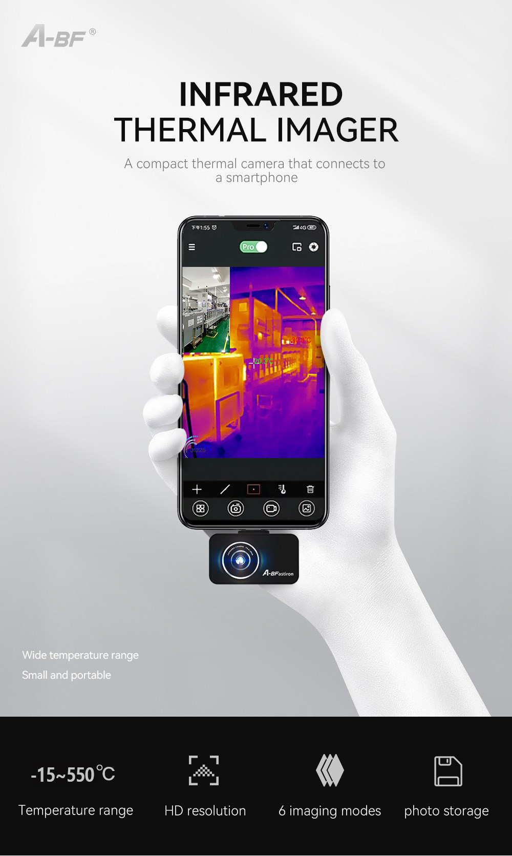 A-BF RX-450 Thermal Imager Handheld Infrared Thermal Imager Circuit ...
