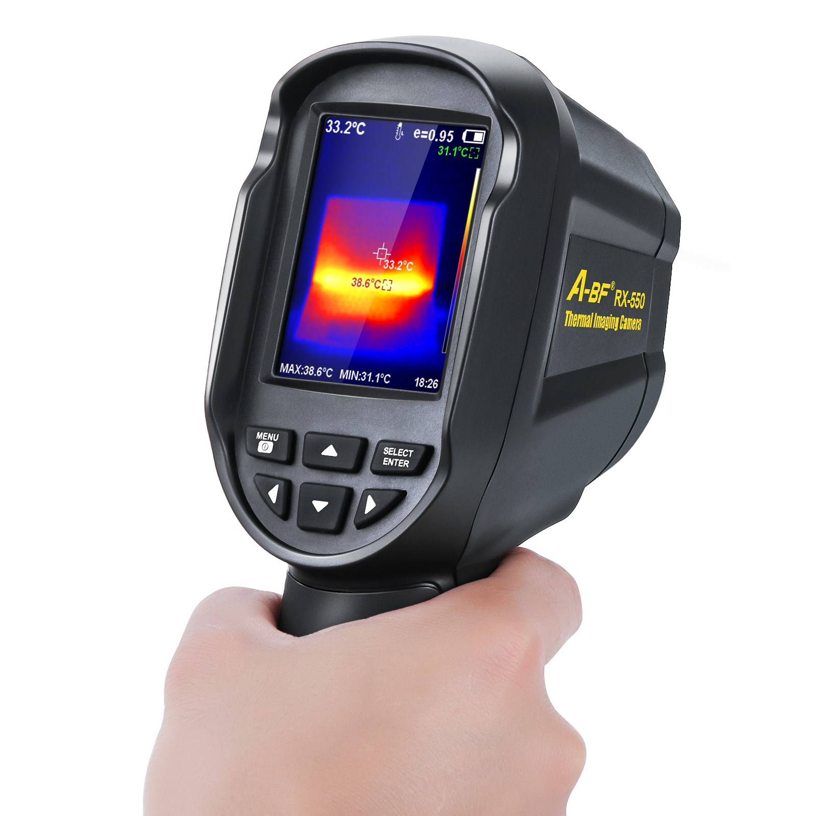 A-BF Infrared Thermal Imager RX-550 256*192 Pixels WIFI Transmission ...