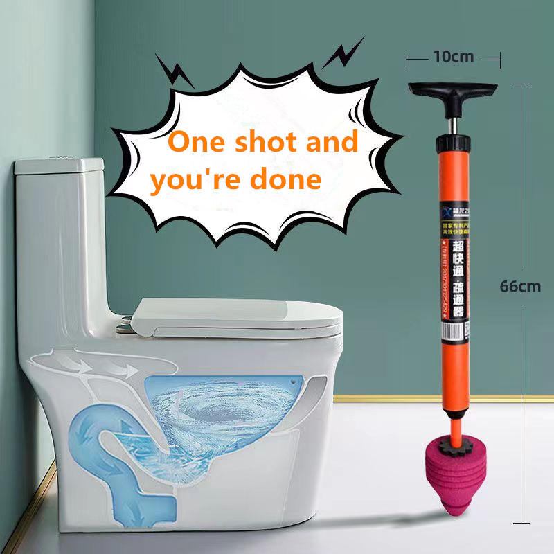 Special tool for unblocking sewers, toilet unblocking, toilet blockage ...