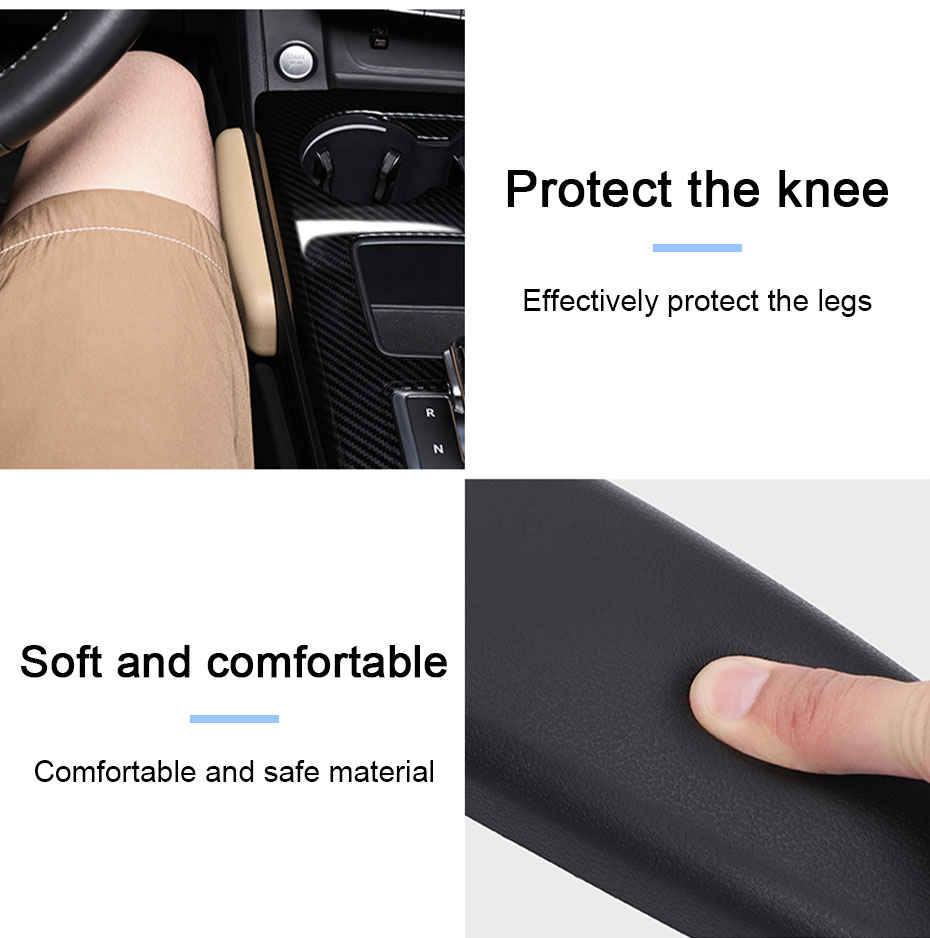 SEAMETAL Car Leg Cushion Pad Interior Auto Armrest Pad For Door Central ...
