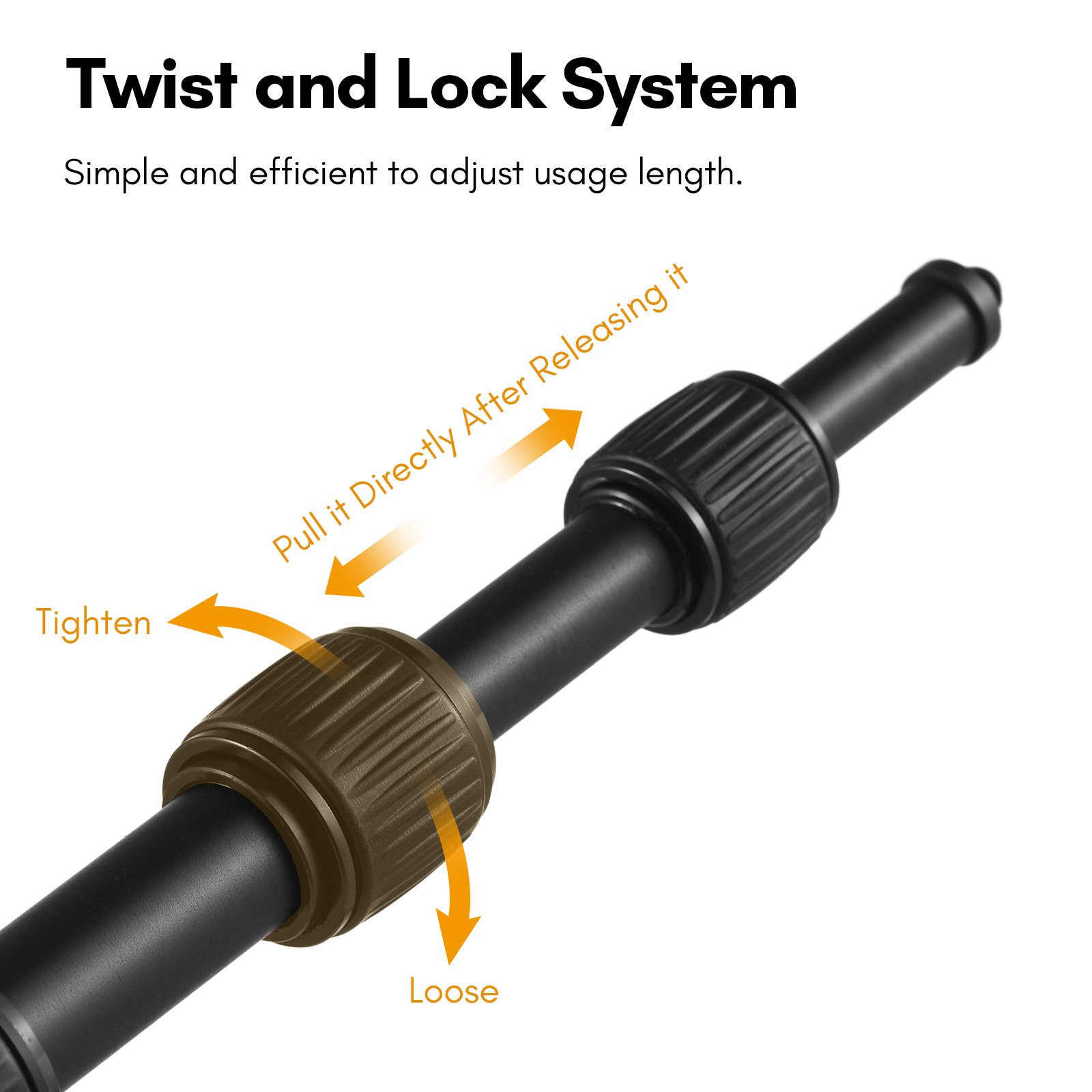 Andoer Handheld Microphone Boom Arm 4-Section Extendable Mic Aluminum ...