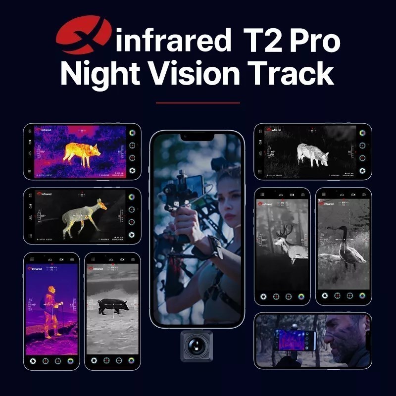 InfiRay Infrared Thermal Imaging Camera T2 PRO Outdoor Observation 25Hz ...