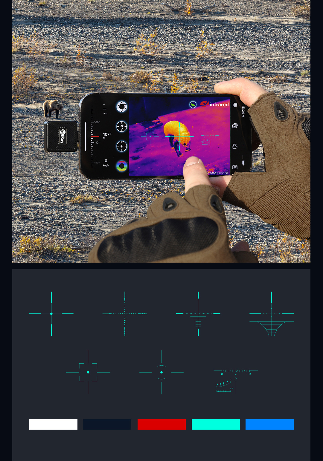 InfiRay Infrared Thermal Imaging Camera T2 PRO Outdoor Observation 25Hz ...