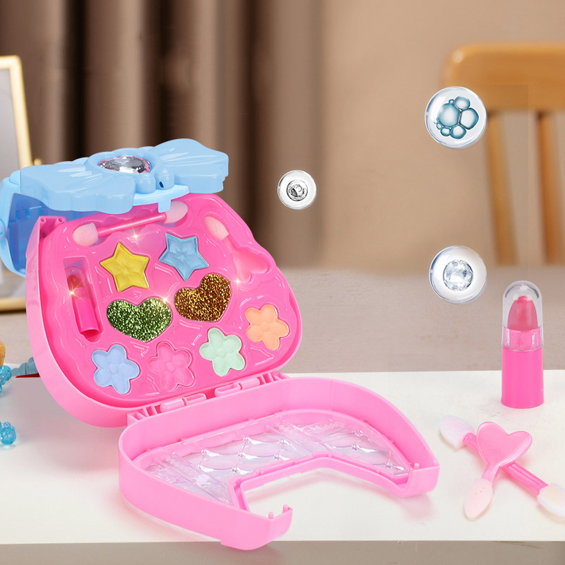 Baby Toy Kids Play Make up Handbag Set Baby Toys Girls Real Makeup ...