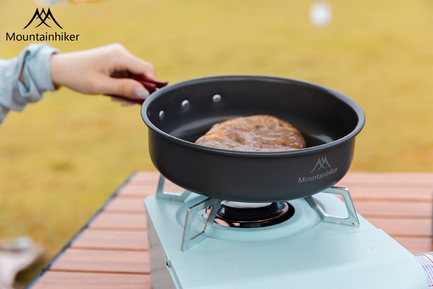 Mountainhiker camping cookware Set Outdoor Cooking Pot Set aluminum ...