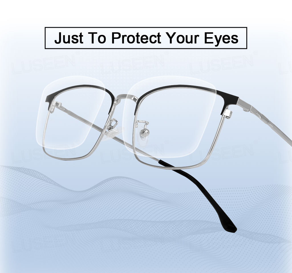 LUSEEN Eyewear Photochromic Anti Radiation Eyeglass For Man And Woman ...