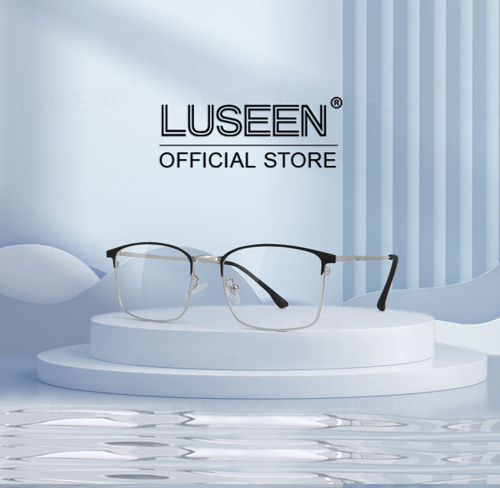 LUSEEN Eyewear Photochromic Anti Radiation Eyeglass For Man And Woman ...