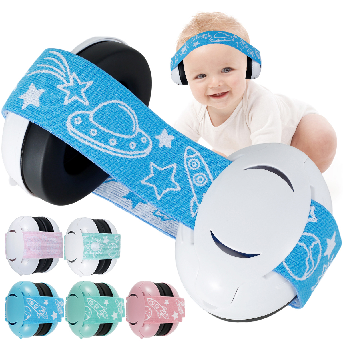 Earmuffs for Baby Safety Ear Protector Hearing Protection Noise ...