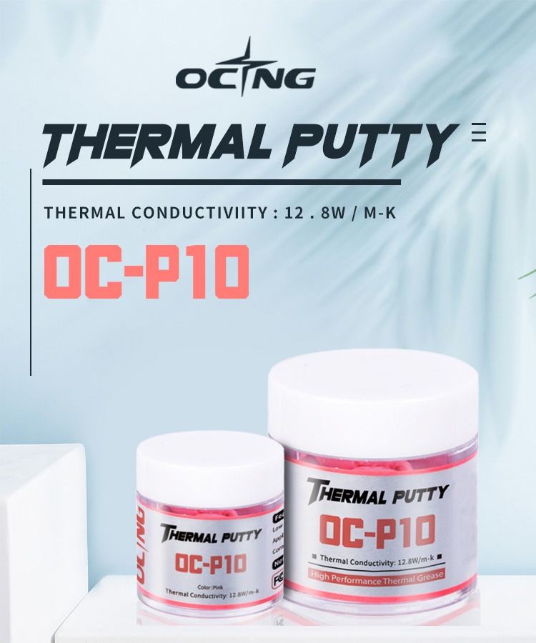 OCNG OC-P10 10g Thermal Putty High Performance For VGA GPU IC Processor Rapid Cooling Thermal ...