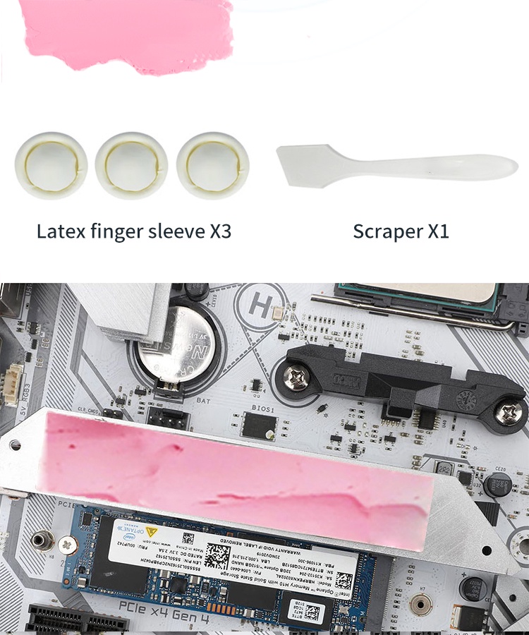 OCNG OC-P10 10g Thermal Putty High Performance For VGA GPU IC Processor Rapid Cooling Thermal ...