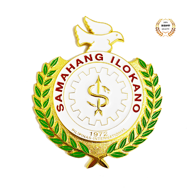 New 3inch High-Quality Solid International SAMAHANG ILOKANO Emblem ...