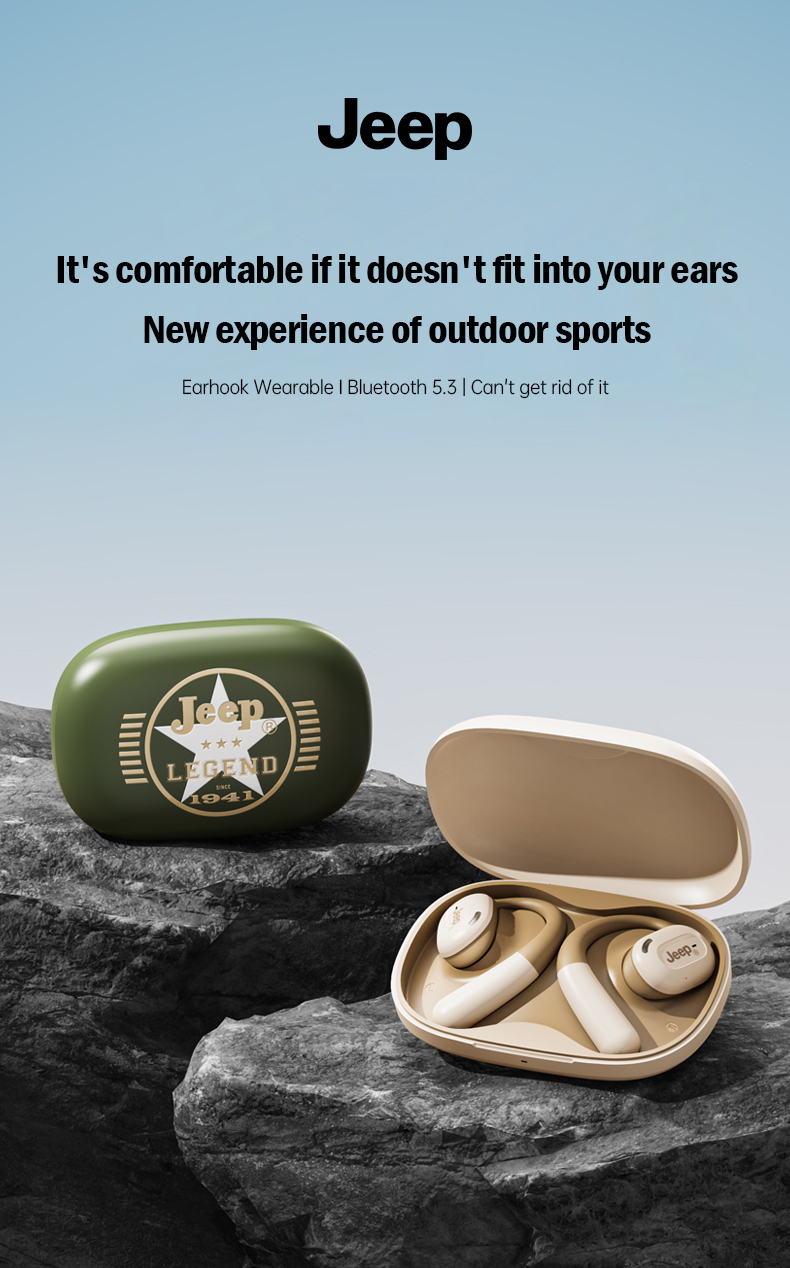 Jeep JP EC001 TWS True Wireless Earphones Waterproof HiFi Sound Ear ...