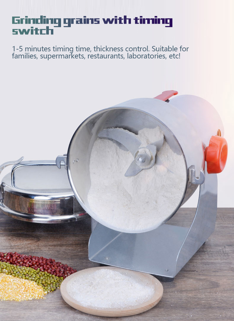 BOBI Electric Herb Grinder 800g stainless steel ultra-fine powder ...